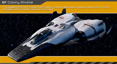 Sci Fi Space Shuttle