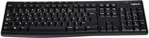 Logitech K Clavier sans Fil pour Windows GHz avec Récepteur Unifying USB Touches de