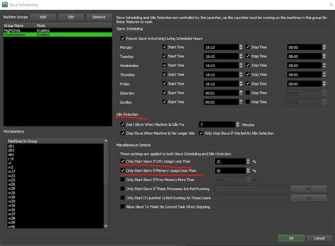 Deadline Launcher Idle Detection Deadline Aws Thinkbox Discussion Forums
