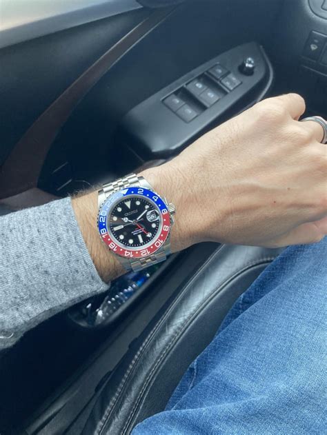 Cronos Gmt Pepsi Some Before Pics While I Await The Correct Bezel Insert Rchinesewatches