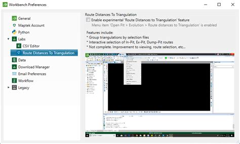 Configuring Preferences