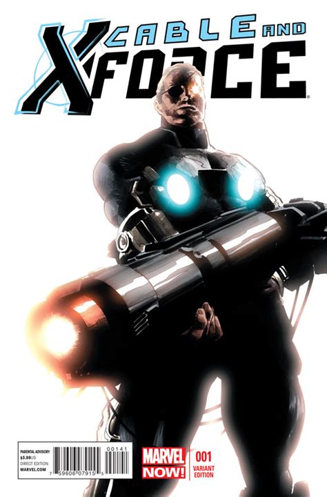 EXCLUSIVE FIRST LOOK Cover To CABLE AND X FORCE Variant Cover To CABLE AND X FORCE