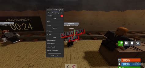Edward The Man Eating Train Script Money Farm Infinite Stamina