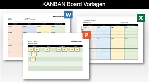 Kanban Board Vorlagen Für Word Excel Powerpoint And Pdf