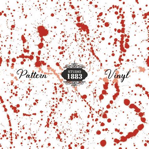 Blood Splatter Pattern Vinyl Studio
