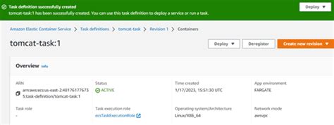 How To Deploy Tomcat App Using Aws Ecs Fargate With Load Balancer