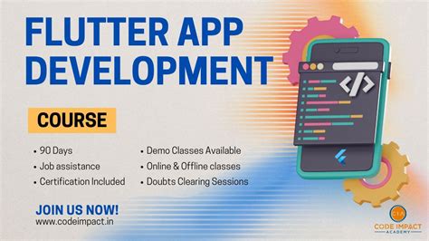 Flutter Certification Course Code Impact Academy