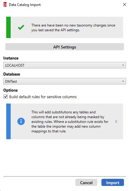 Creating Masking Sets From Sql Data Catalog Classifications Data
