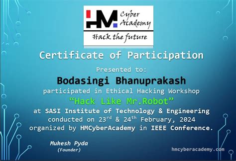 bodasingi bhanuprakash on linkedin hacking