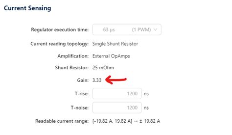 Solved Evspin32f02q1s1 Incorrect Current Sense Gain On Mc Stmicroelectronics Community