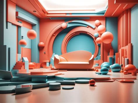 Premium Photo Abstract 3d Room A Dimensional Exploration