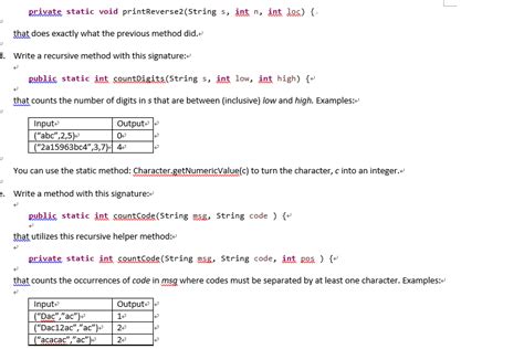 Solved This Is Java Problem Class Named Recursionexamples