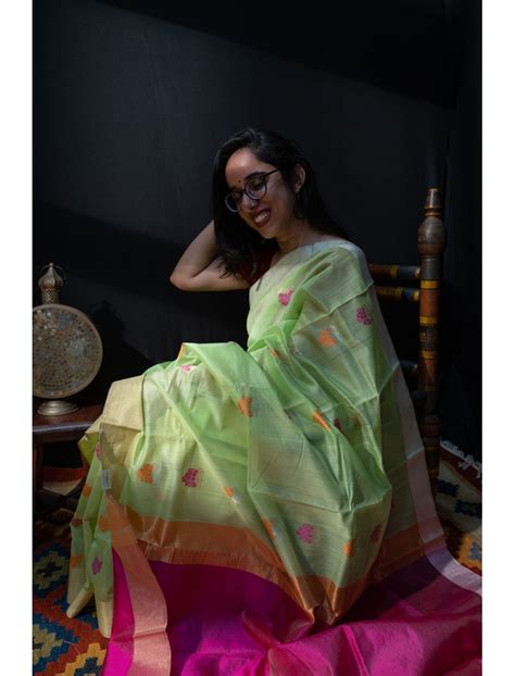 Woven Boota Saree