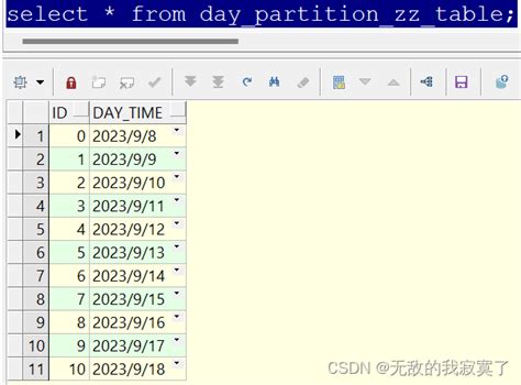 Oracle 创建自增表分区之按月、按天自增表分区oracle分区表创建 按月分区 Csdn博客