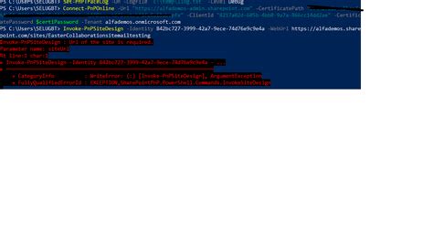 Invoke Pnpsitedesign Issue With Azure Ad App Only Permission Adal