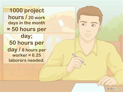 How To Calculate Man Hours Steps With Pictures WikiHow