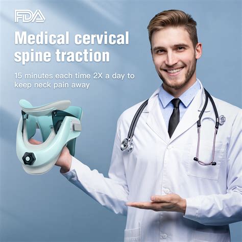 Tech Love Cervical Neck Traction Device Adjustable Neck Brace For Neck