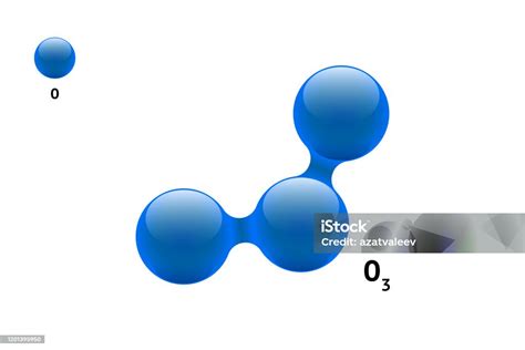 화학 모델 분자 오존 O3 가스 과학 요소 공식 통합 입자 자연 무기 3d 분자 구조로 구성 세 산소 볼륨 원자 벡터 구 분자에 대한 스톡 벡터 아트 및 기타 이미지