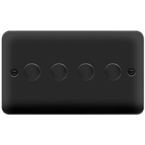 Click Deco Plus Matt Black 4g Led Dimmer Switch Dpmb164 Rs Electrical Supplies