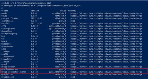 python中import mysql connector出错无模块且是已经pip install mysql connector情况下