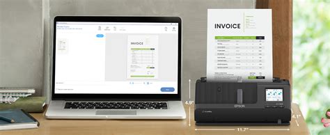 Epson Workforce Es C380w Wireless Compact Desktop Document Scanner With 2 Sided