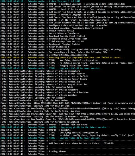 There Is No Information On How To Setup Tidal · Issue 96 · Randomninjaatkdocker Lidarr