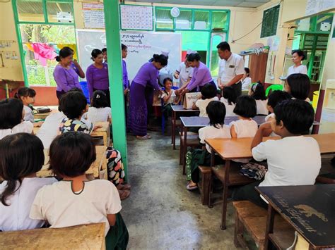 ဟင်္သာတမြို့နယ်တွင် အသက် ၉ နှစ်ပြည့်ပြီး အသက် ၁၂ နှစ်မကျော်သော ကျောင