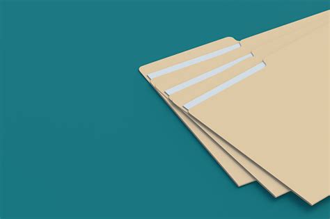 작업 테이블에 흩어져 있는 종이 폴더 재무 보고서 회계 보고서 비즈니스 서류 관료주의와 문서화 분석 데이터 복사 공간 3d 렌더링 3차원 형태에 대한 스톡 사진 및 기타