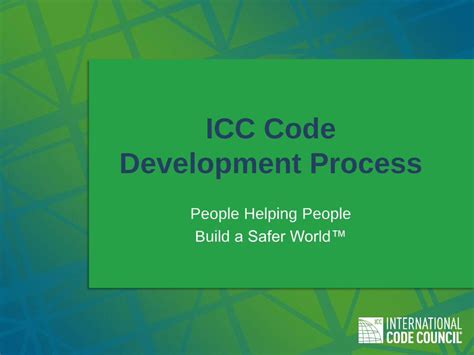Pdf Icc Code Development Process Dokumen Tips