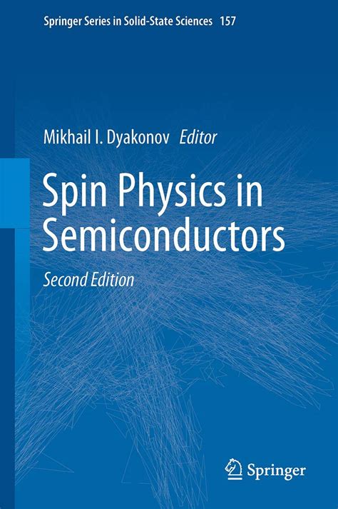 Amazon Spin Physics In Semiconductors Springer Series In Solid State Sciences 157