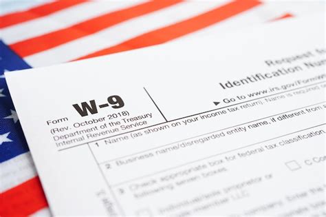 Premium Photo Tax Form W9 Request For Taxpayer Identification Number And Certification