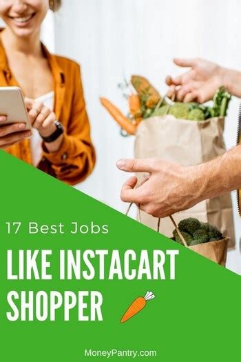 23 Best Jobs Like Instacart Shopper Make 25 An Hour Moneypantry