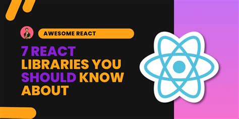 7 Essential React Libraries For Front End Web Development DEV Community