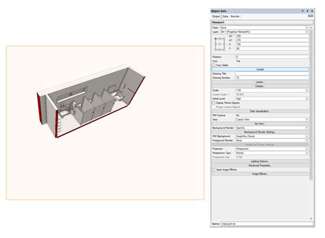 Clip Cube Section Viewport And Sketch Or Hidden Line Architecture Vectorworks Community Board