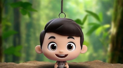 Premium Ai Image Cute Game Character High Definition Photographic Creative Image