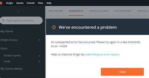 Origin Server Returned Error 504 Fix