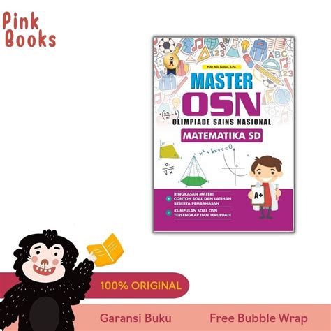 Jual Buku Sekolah Master Osn Matematika Sd Buku Pendidikan Buku