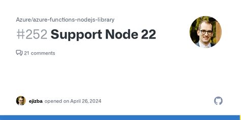 Support Node 22 · Issue 252 · Azureazure Functions Nodejs Library