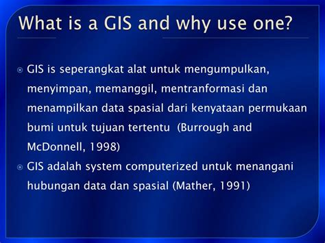 PPT GIS And Mapping Applications PowerPoint Presentation Free Download ID