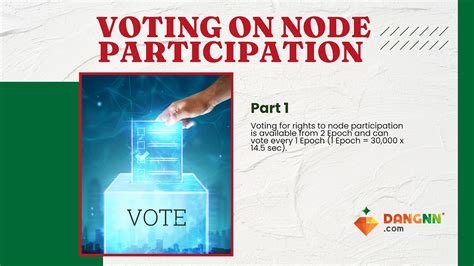 Voting On Node Participation Dangnncoin Dgc Medium