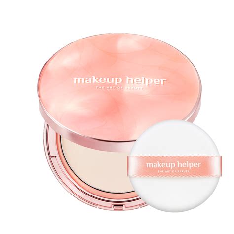 메이크업헬퍼 메이크업헬퍼 아트 팩트 오리지널 프로피니쉬 25g 로즈 라떼 퍼프 세트