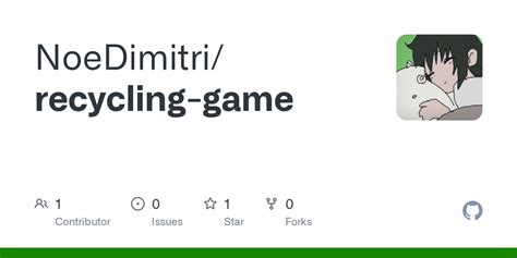 Github Noedimitrirecycling Game