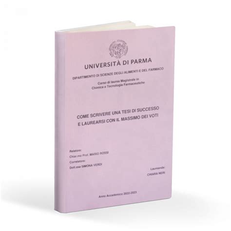 Tesi Di Laurea Classica Pagina 2 Di 3 Bindcopy Tesi Di Laurea
