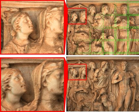 four frames captured when visualizing high quality polynomial texture download scientific