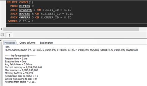 not optimal query plan · issue 7154 · firebirdsql firebird · github