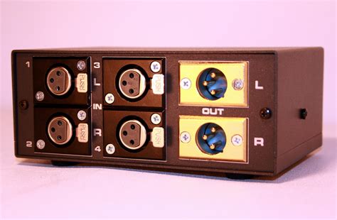 Ch Input XLR Summing Mixer Input Mute Switch Analog Studio Box Custom Studio Name