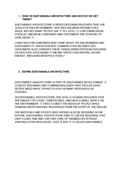 Sustainable Architecture Key Concepts And Strategies For Ad 5 Space