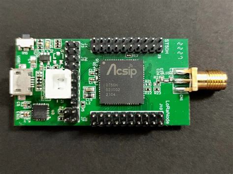 st50h lora evk placa de desarrollo usb serial comunicación lorawan