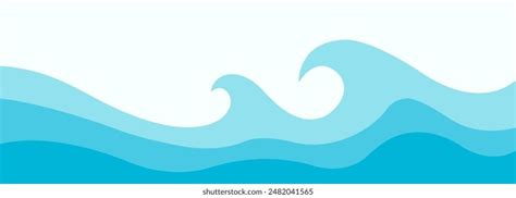 Blue White Dynamic Curve Business Banner Stock Vector Royalty Free