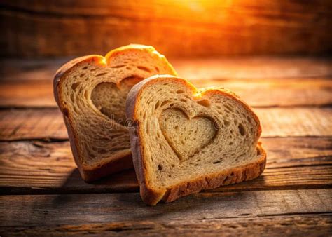 Heartshaped Bread Stock Illustrations 505 Heartshaped Bread Stock